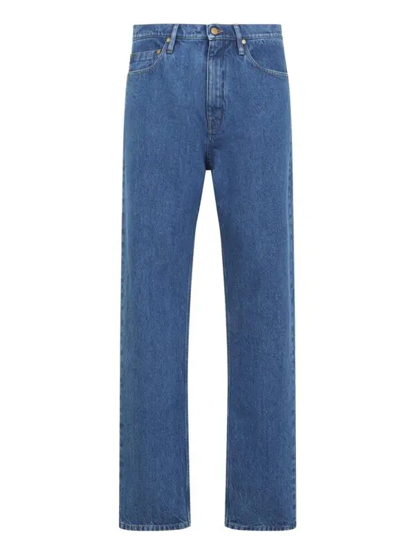 JIL SANDER Cotton Jeans - Blue