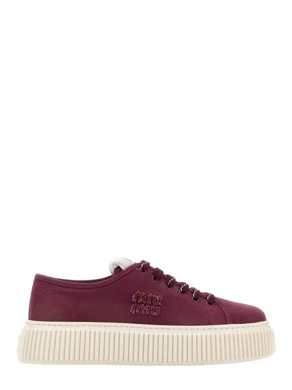 Miu Miu Low Top Sneakers - Red