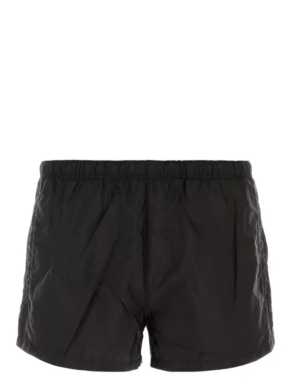Prada Re-nylon Swimming Shorts - Black