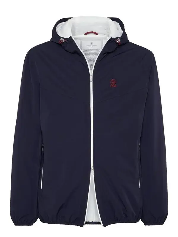 Brunello Cucinelli Bomber Jacket - Blue