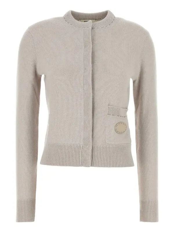 Fendi Cashmere Cardigan - Brown