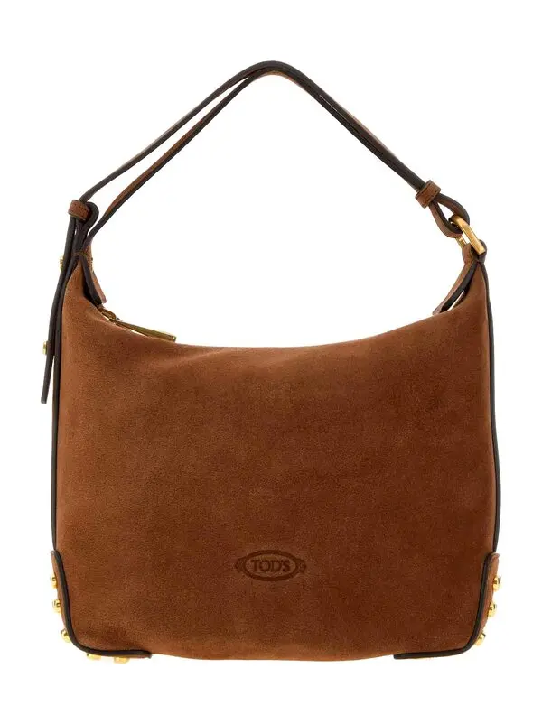 TOD'S Suede Mini Shoulder Bag - Multicolor