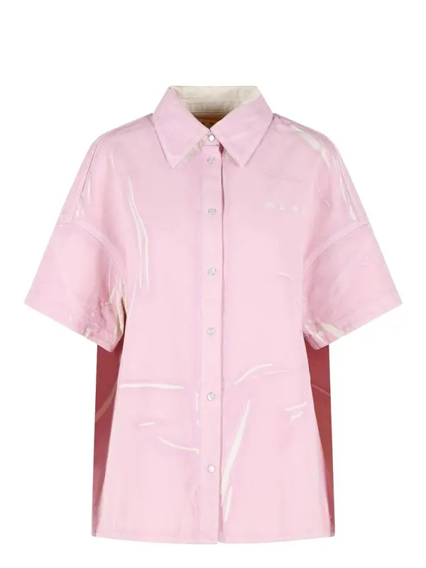 Marni Cotton Shirt - Pink