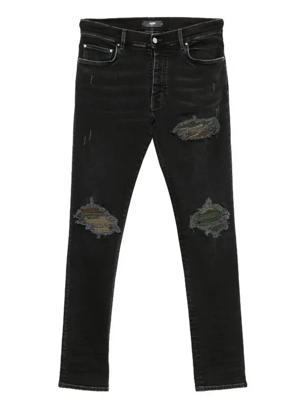 Amiri Denim Skinny Jeans - Black