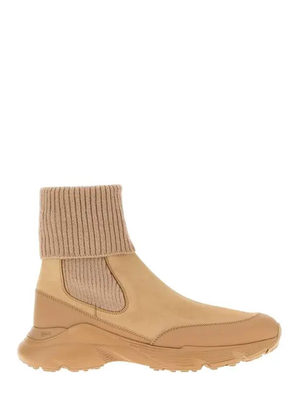 TOD'S Suede Ankle Boots - Brown