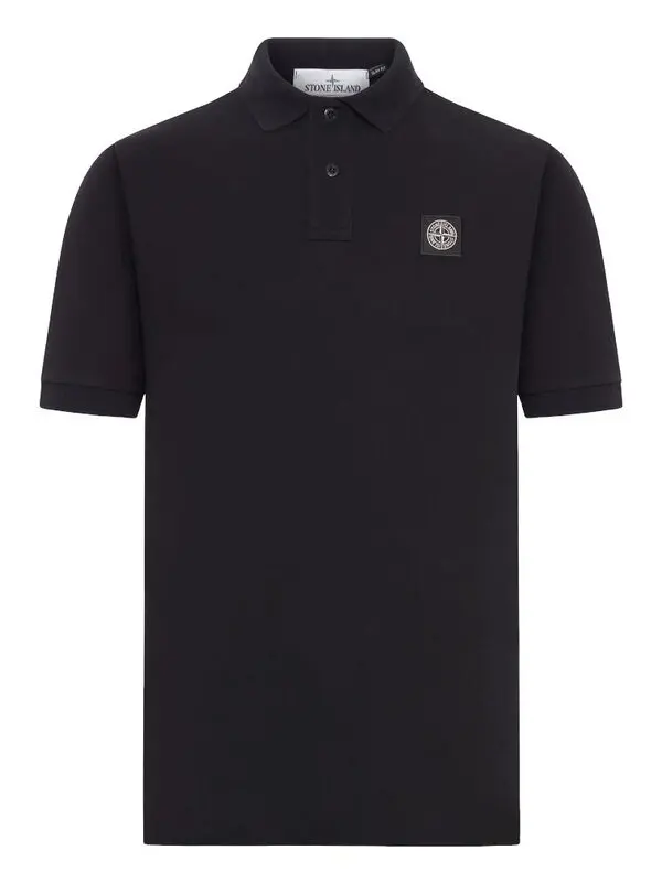 Stone Island Polo Shirts - Black