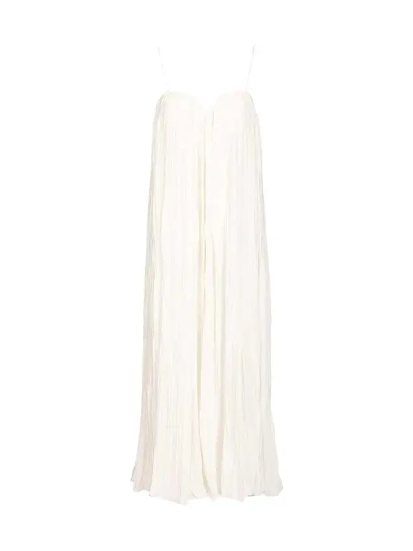 ROTATE BY BIRGER CHRISTENSEN Midi Dress - White