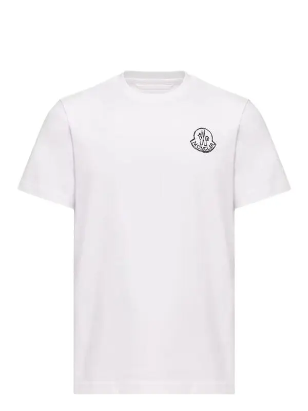 Moncler Polo Shirts T-shirts - White