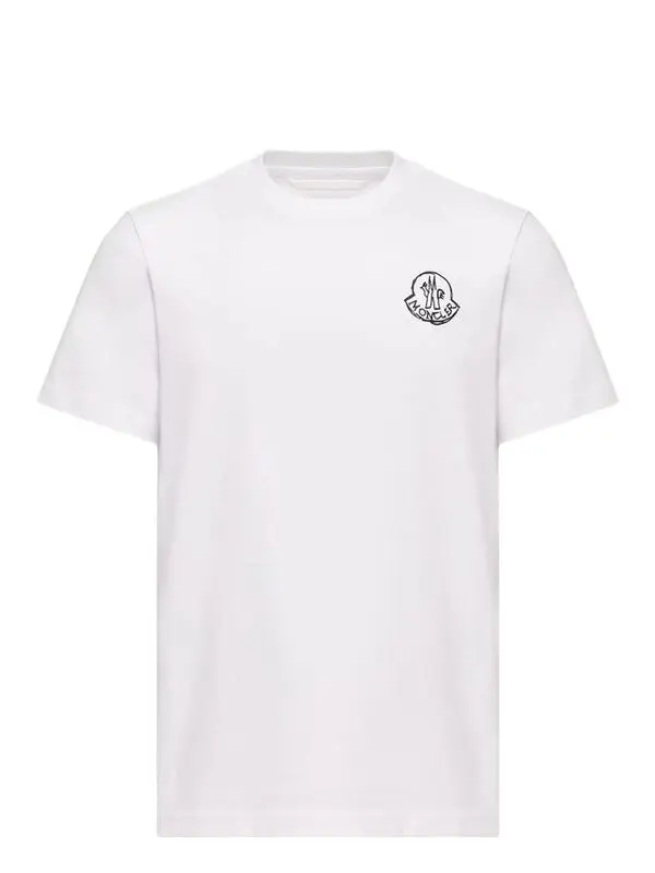 Moncler Polo Shirts T-shirts - White