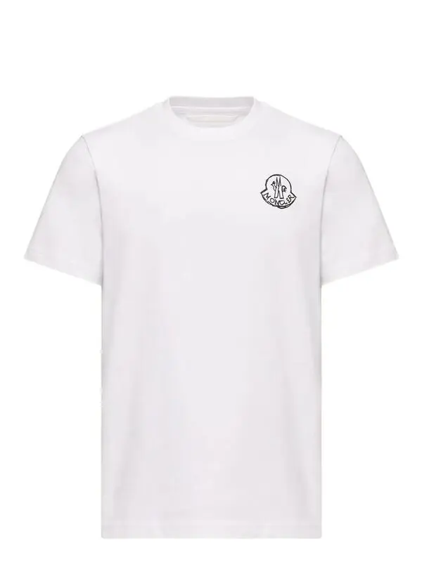 Moncler Polo Shirts T-shirts - White