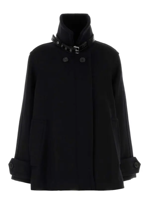 LANVIN Wool Coat - Black