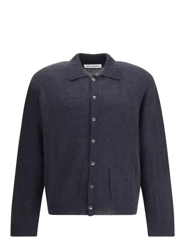 Our Legacy Alpaca Cardigan - Black