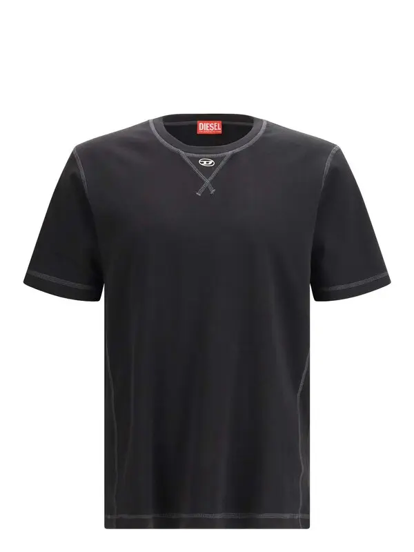 DIESEL® T-madjust-tr T-shirt - Black