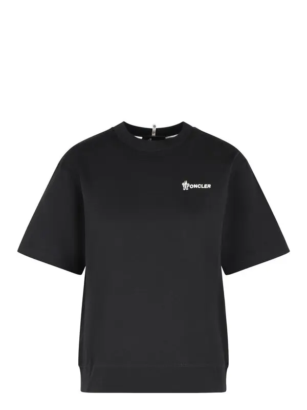 Moncler Cotton T-shirt - Black