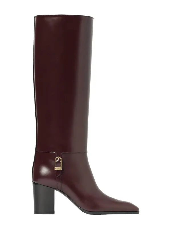 Saint Laurent Calf Skin Boots - Multicolor