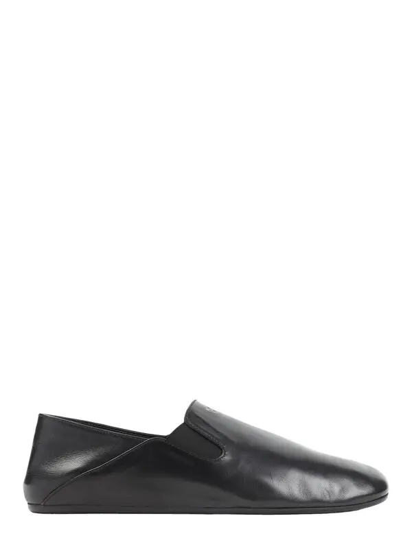 Prada Leather Slip-on Loafer - Black