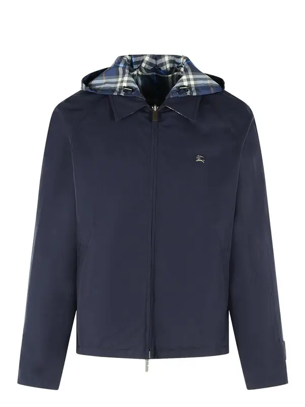 Burberry Cotton Reversible Jacket - Blue
