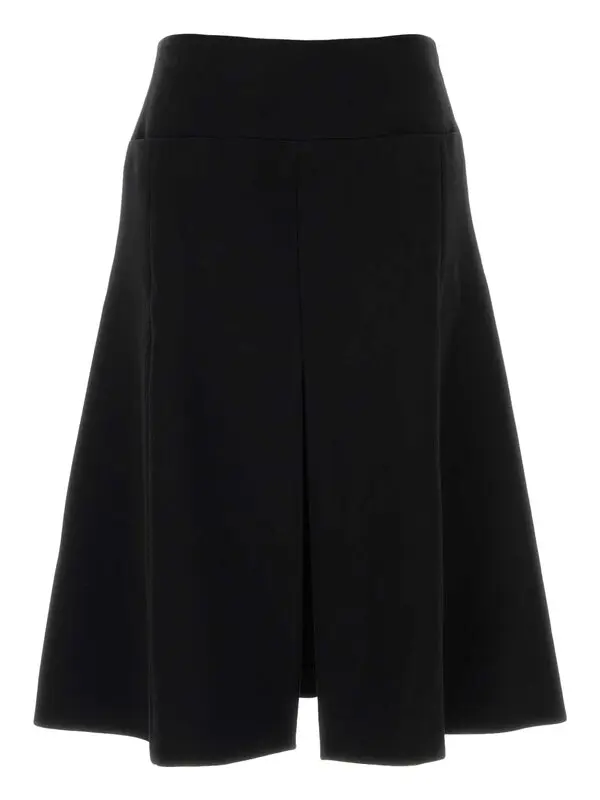 Alaïa Stretch Polyester Blend Skirt - Black