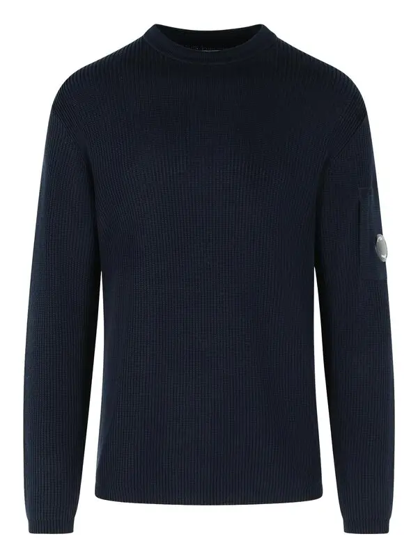 C.P. COMPANY Cotton Sweater - Blue