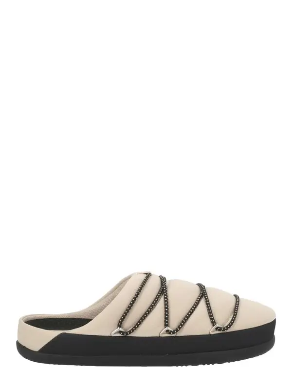 Moon Boot Soft Slipper Shoe - Cream