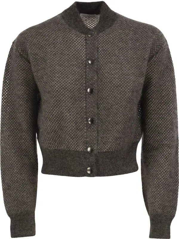 Brunello Cucinelli Cardigan - Brown