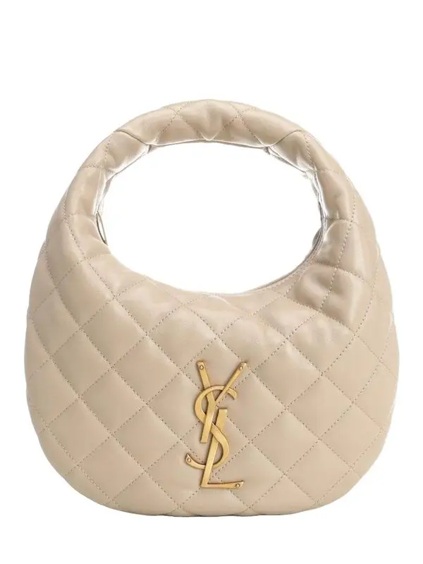 Saint Laurent Icare Hobo Bag - Cream
