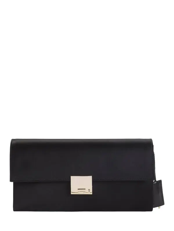 TOM FORD Satin Clutch - Black