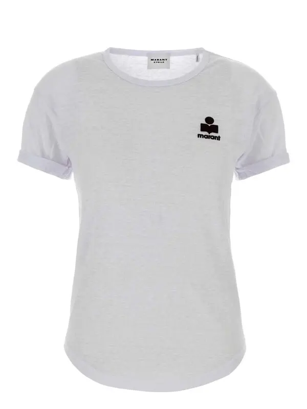 Isabel Marant Étoile Linen Koldia T-shirt - White