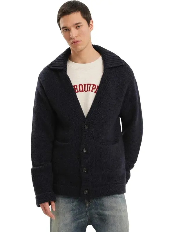 1989 STUDIO Wool Cardigan - Blue