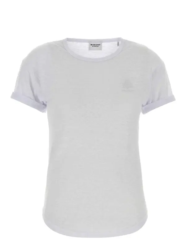 Isabel Marant Étoile Linen Koldia T-shirt - White