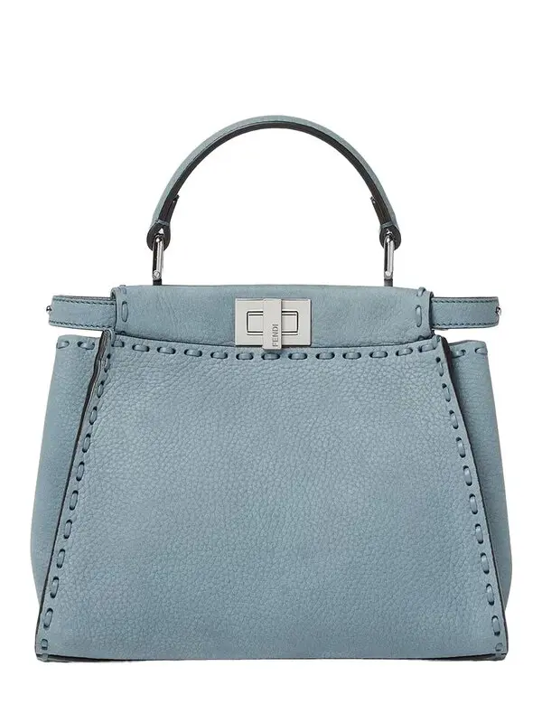 Fendi Peekaboo Mini Leather Crossbody Bag - Multicolor