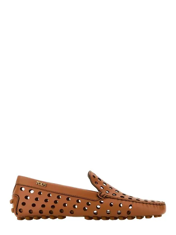 TOD'S Leather Loafers - Brown