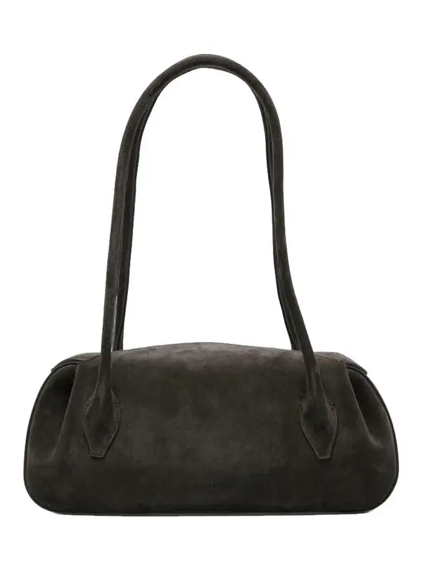 Yuzefi Suede Shoulder Bag - Brown