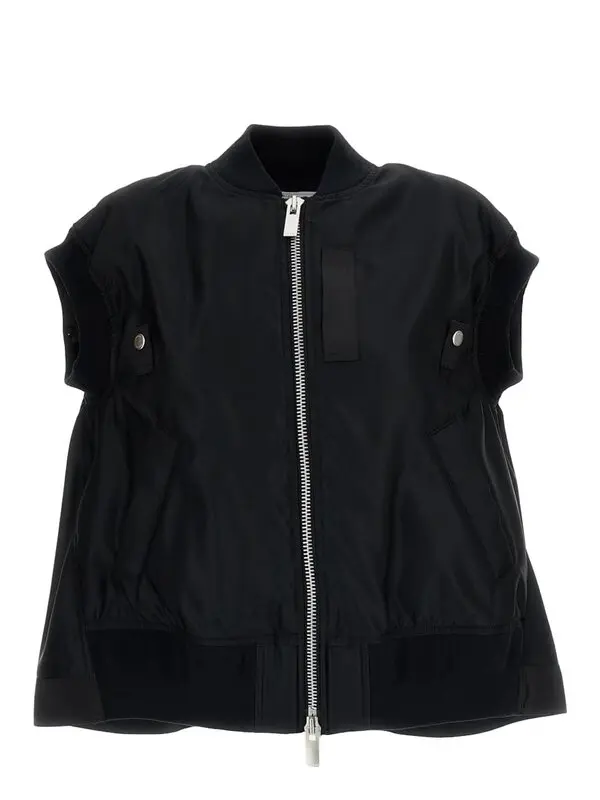 Sacai Nylon Twill Vest - Multicolor