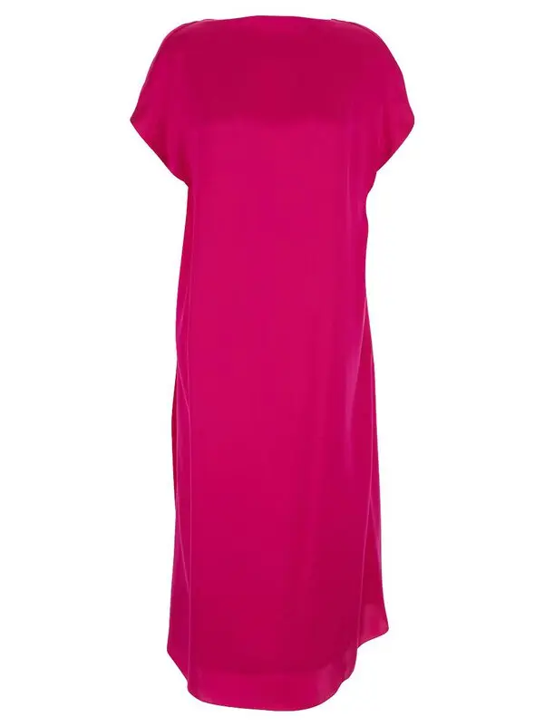 Dries Van Noten Diria Silk Midi Dress - Multicolor