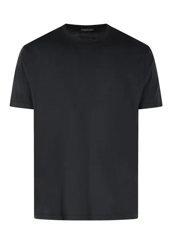 TOM FORD Cotton Blend T-shirt - Black