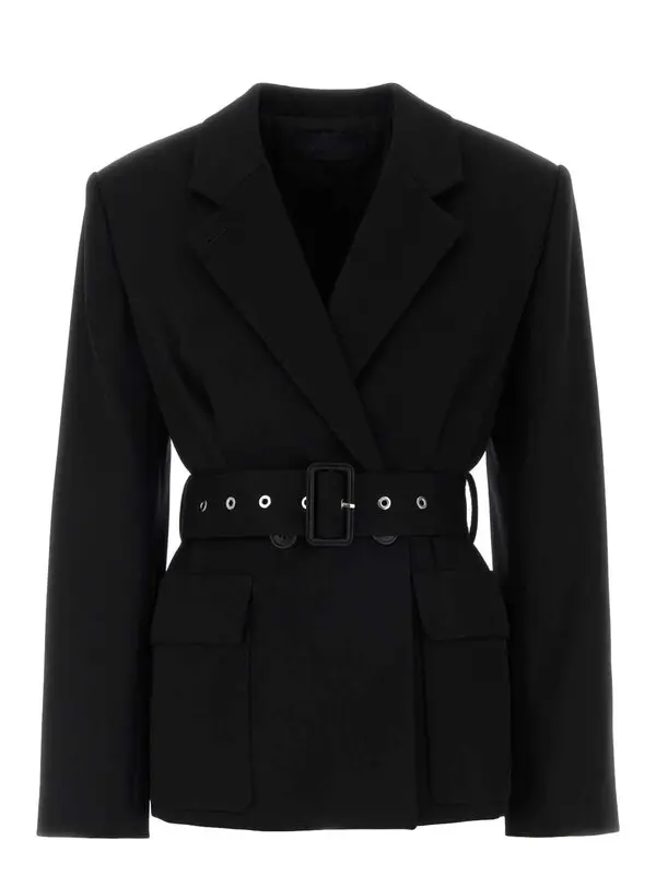 LANVIN Wool Blazer - Black