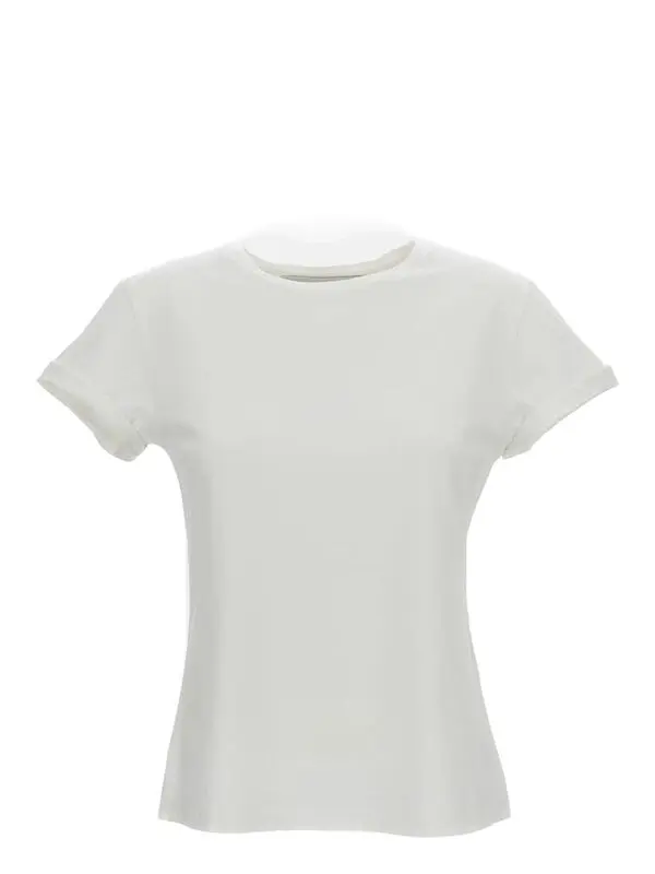 GOLDEN GOOSE Distressed Cotton Jersey T-shirt - Multicolor