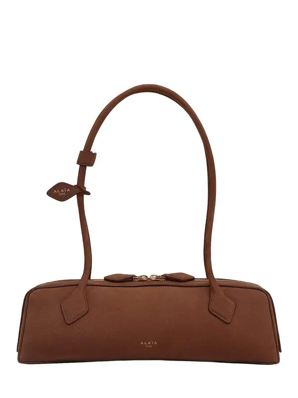 Alaïa Teckel Medium Suede Shoulder Bag - Multicolor
