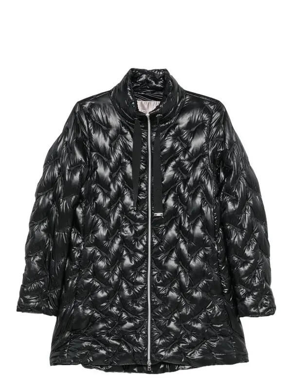 Herno Coats Single Breasted Coats - Black