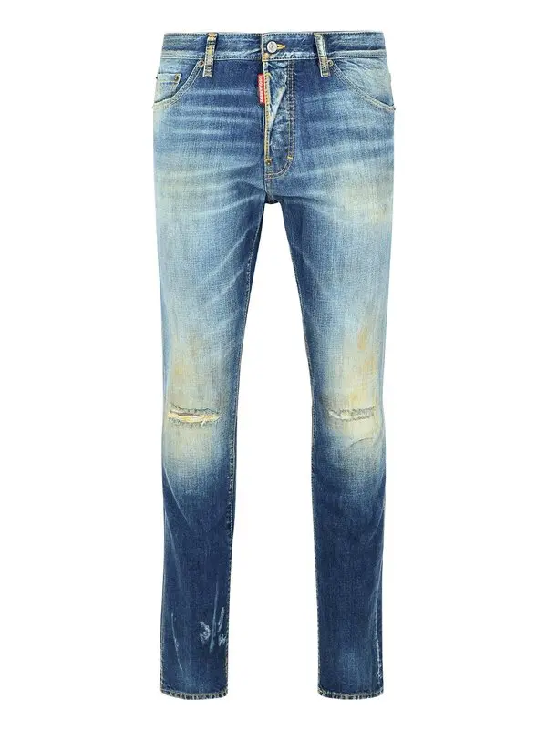 Dsquared2 Cotton Jeans - Blue