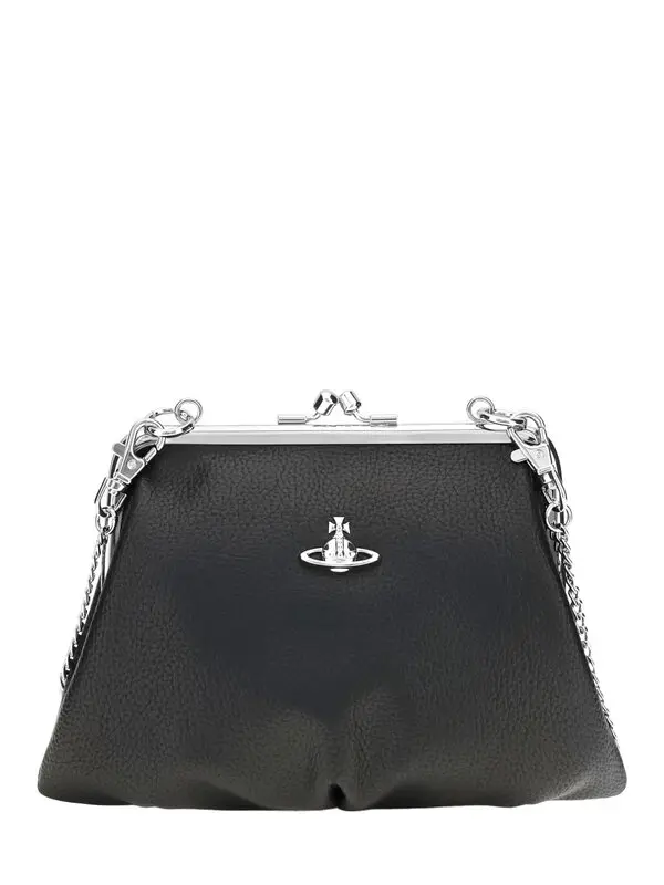 VIVIENNE WESTWOOD Granny Frame Handbag - Black