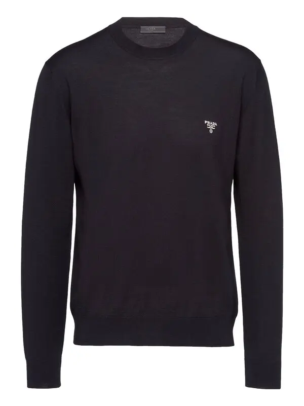 Prada Wool Crewneck Sweater - Multicolor