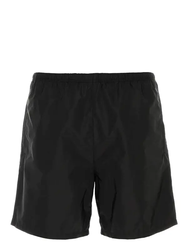 Prada Re-nylon Swimming Shorts - Black