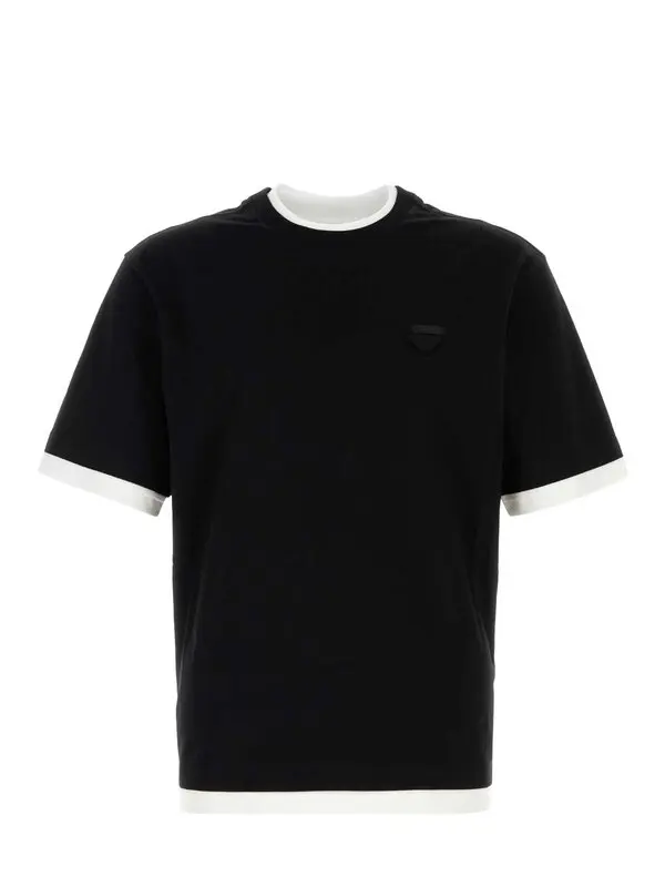 Prada Cotton T-shirt - Black