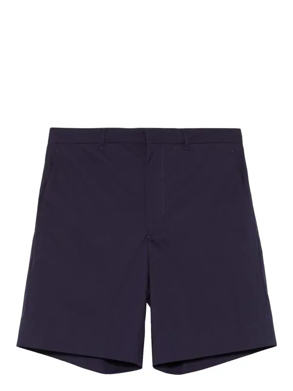 Prada Cotton Bermuda Shorts - Multicolor