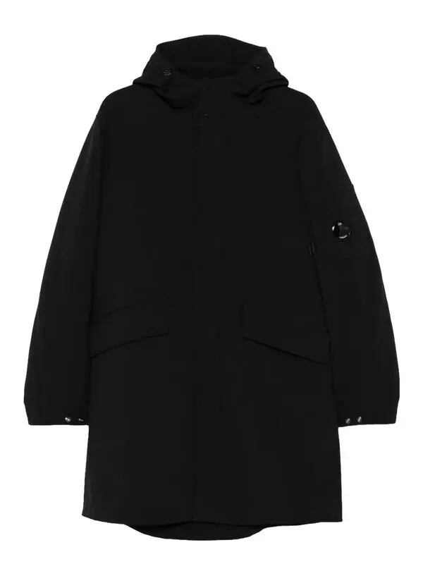 C.P. COMPANY Hooded Parka - Black