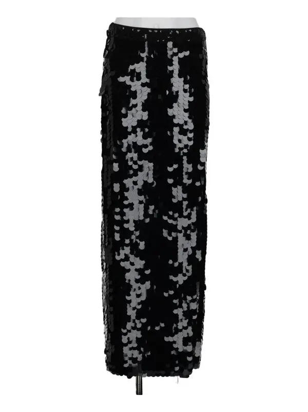 P.a.r.o.s.h Sequin Skirt - Black