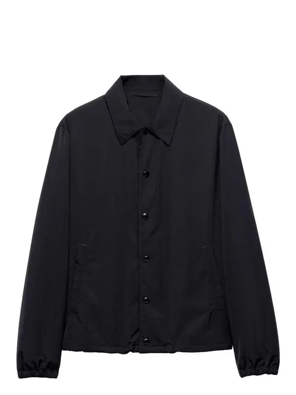 Prada Wool Caban Coat - Multicolor