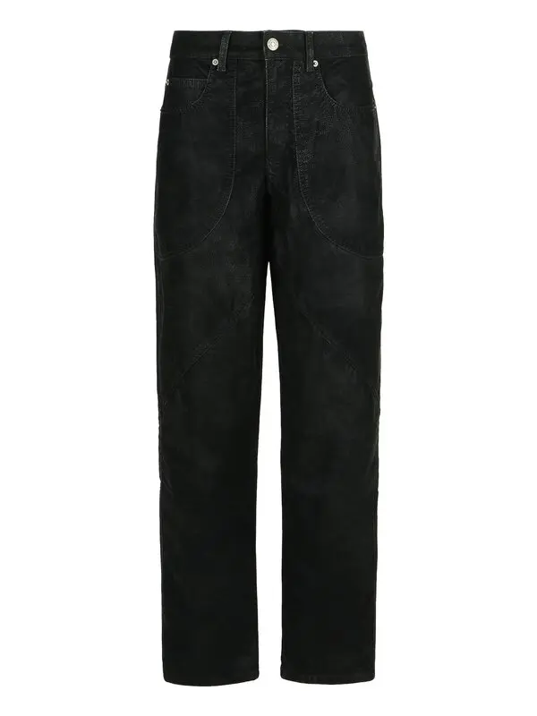 Isabel Marant Étoile Kelvina Faux Leather Pants - Black